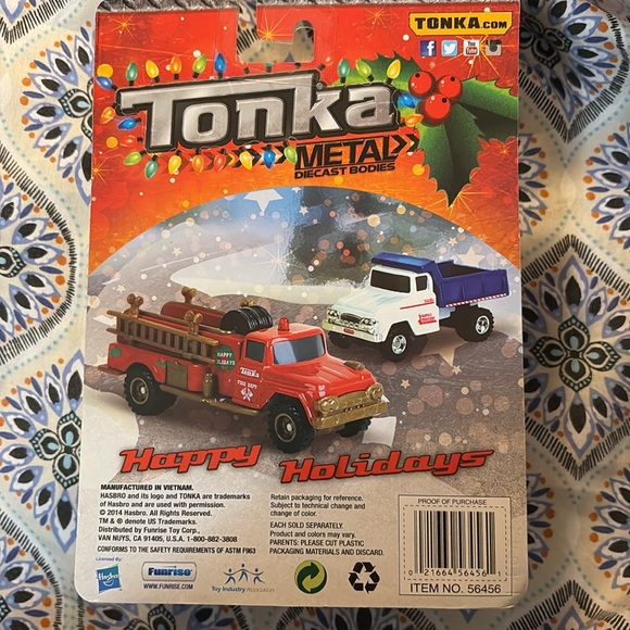 Tonka | Toys | Tonka Vintage Santas Workshop Holiday Die Cast Dump ...